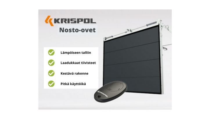 Autotallien nosto-ovet | Nosto-ovet.com